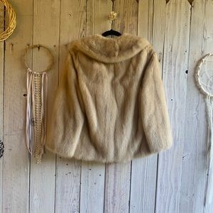 EMBA Pearl | Jackets & Coats | Vintage Emba Pearl Natural Pale Beige ...